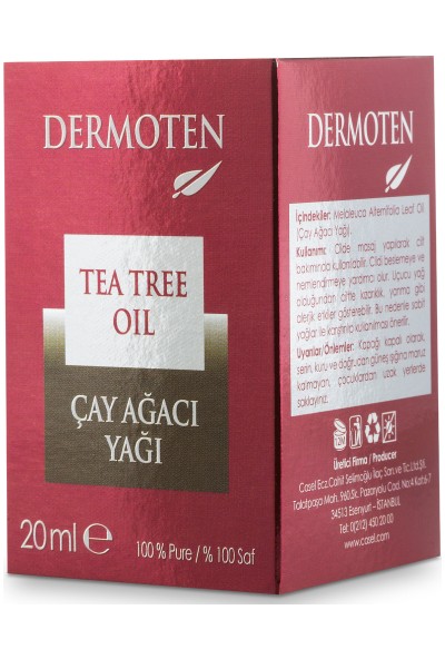 Dermoten Çay Ağacı Yağı 20ml Dermoten Çay Ağacı Yağı 20ml