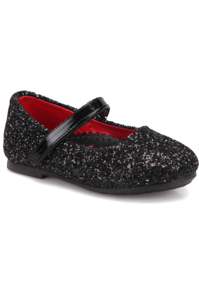 Mickey Mouse 90593T Siyah Kız Çocuk Babet