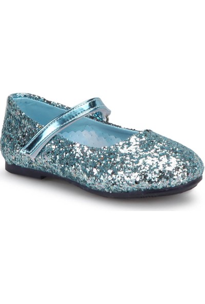 Frozen 90443T Mavi Kız Çocuk Babet