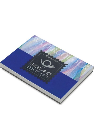 Fabriano Watercolor Studio, İnce Dokulu Suluboya Postcard Blok - 300Gr. 10,5X14,8Cm