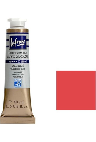 Lefranc & Bourgeois Artist Yağlı Boya 40Ml - Rose Madder Hue Lefranc & Bourgeois Artist Yağlı Boya 40Ml - Rose Madder Hue