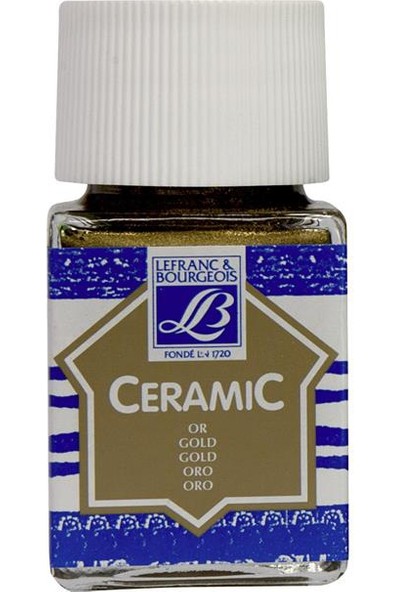 Lefranc & Bourgeois Seramik Boyası 50Ml - 700 Gold Lefranc & Bourgeois Seramik Boyası 50Ml - 700 Gold