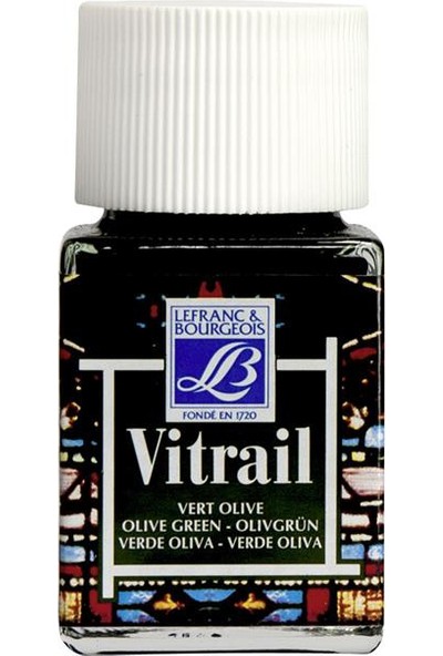 Lefranc & Bourgeois Vitray Cam Boyası 50Ml - 541 Olive Green Lefranc & Bourgeois Vitray Cam Boyası 50Ml - 541 Olive Green