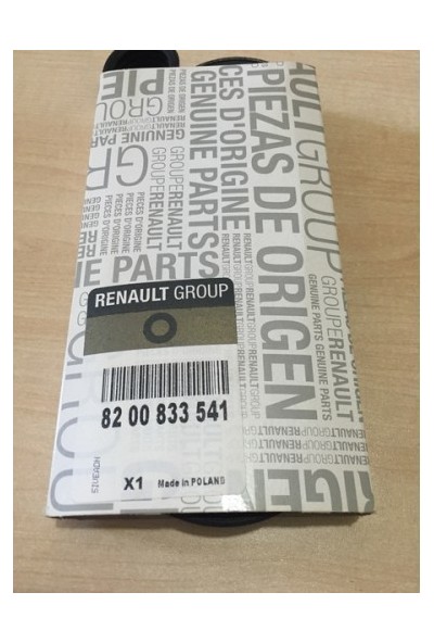 Clio 1.4 16Valf Klimali Alternatör Kayışı 8200833541