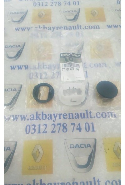 Megane 2 Cam Düğme Yuvası Sağ 7701475136