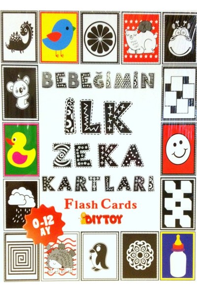 Diytoy Bebeğimin İlk Zeka Kartları (Flash Kart) Diytoy Bebeğimin İlk Zeka Kartları (Flash Kart)