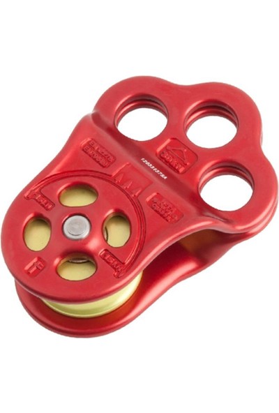 DMM Triple Attachment Pulley Makara Kırmızı