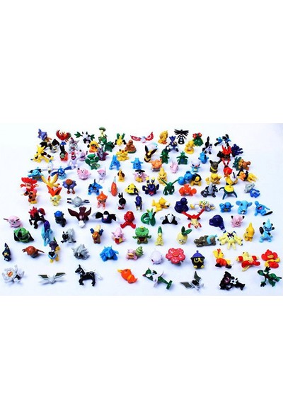 Pokemon Mini Anime Figür Oyuncaklar 24 Adet Pokemon Mini Anime Figür Oyuncaklar 24 Adet