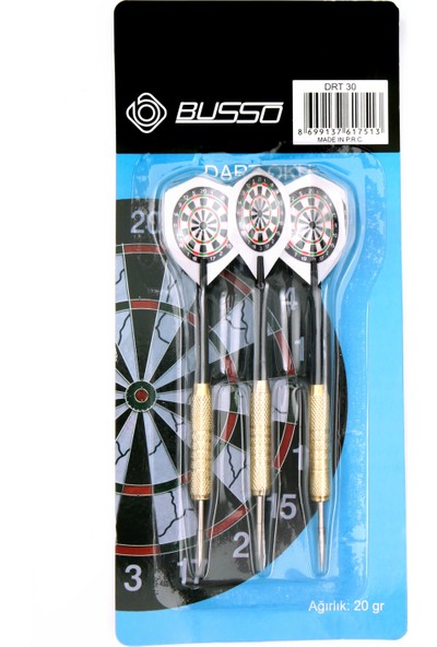 Busso DRT-30 Dart Oku 3'lü 20 gr Busso DRT-30 Dart Oku 3'lü 20 gr
