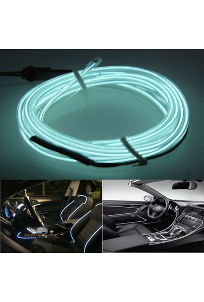 ModaCar Beyaz Araç İçine Neon Kablo 2 Metre 378814 ModaCar Beyaz Araç İçine Neon Kablo 2 Metre 378814