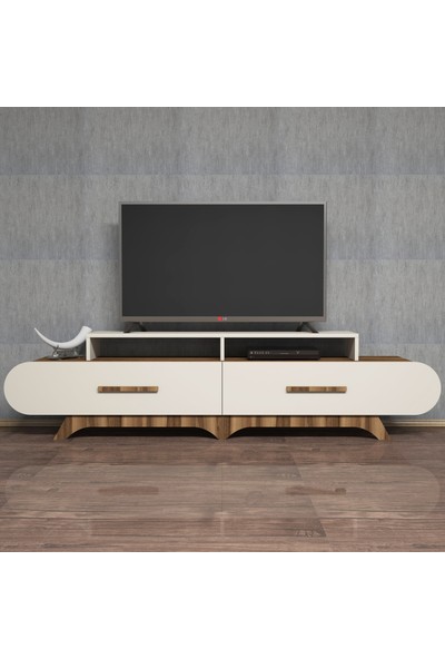 Variant Flora Tv Ünitesi Ceviz - Ekru