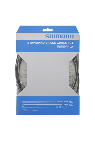 Shımano Mtb Ve Yol Standart Çelik Fren Kablo Seti Shımano Mtb Ve Yol Standart Çelik Fren Kablo Seti