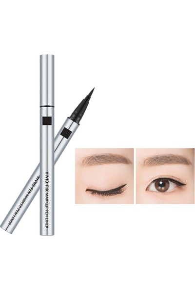 Missha Vivid Fix Brush Pen Liner (Deep Black) Missha Vivid Fix Brush Pen Liner (Deep Black)