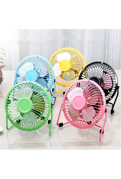 Pratik Masaüstü Usb Vantilatör - Metal Fan - Siyah Pratik Masaüstü Usb Vantilatör - Metal Fan - Siyah