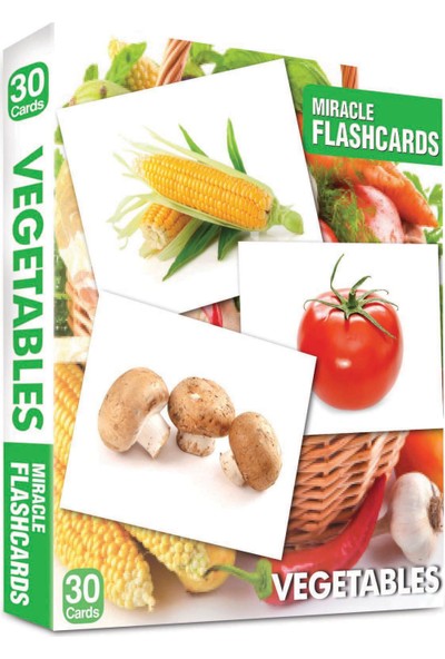 Miracle Flashcards - Vegetables