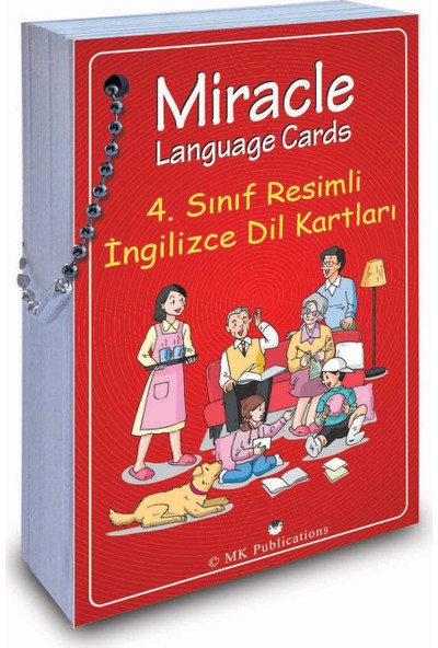 4. Sınıf Resimli İngilizce Dil Kartları (Miracle Language Cards) 4. Sınıf Resimli İngilizce Dil Kartları (Miracle Language Cards)