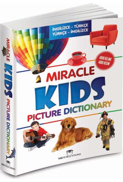 Miracle Kids Picture Dictionary (İngilizce - Türkçe)