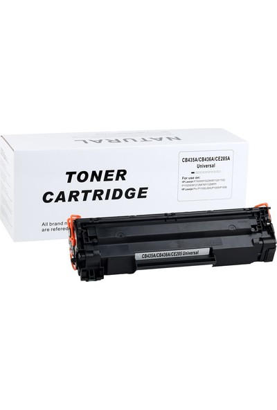 Natural Hp CB435A/CB436A/CE285A Universal Toner P1005 P1505 P1102 Natural Hp CB435A/CB436A/CE285A Universal Toner P1005 P1505 P1102