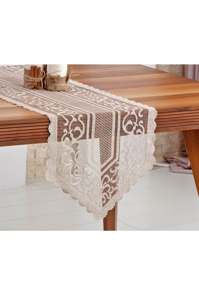 Bilgiçler Örme Desen Runner Kapiçino Bilgiçler Örme Desen Runner Kapiçino