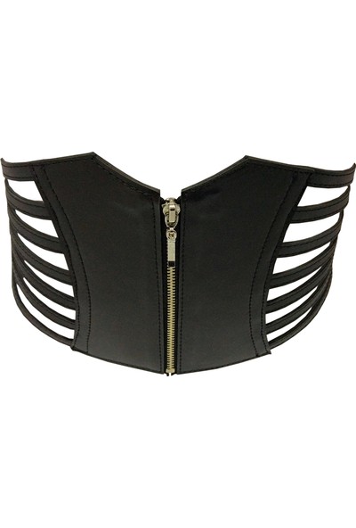 Kemer Dünyası Bk 920 Geniş Parçalı Arka Lastikli Korse Tarz Bayan Kemeri Kemer Dünyası Bk 920 Geniş Parçalı Arka Lastikli Korse Tarz Bayan Kemeri