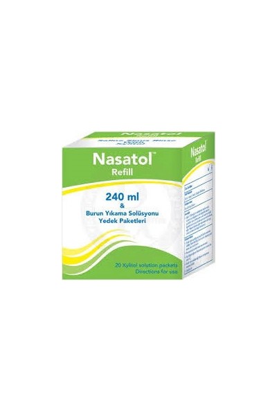 Nasatol Refill Burun Yıkama Solüsyonu Yedek Paketl