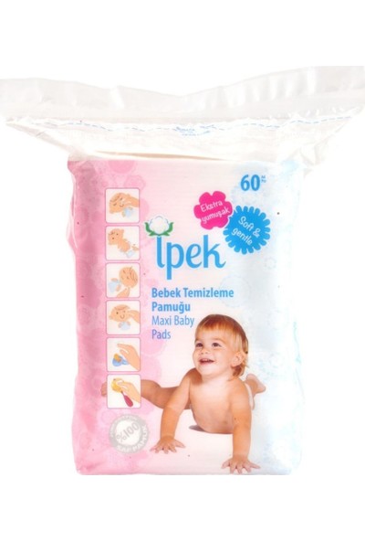 İpek Bebek Temizleme Pamuğu 75 li 24 Adet (1800 Adet) İpek Bebek Temizleme Pamuğu 75 li 24 Adet (1800 Adet)