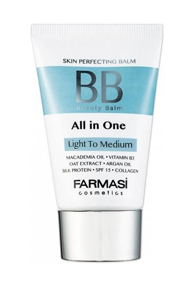 Farmasi BB All in One Krem Açıktan Ortaya Light To Medium 50ML Farmasi BB All in One Krem Açıktan Ortaya Light To Medium 50ML