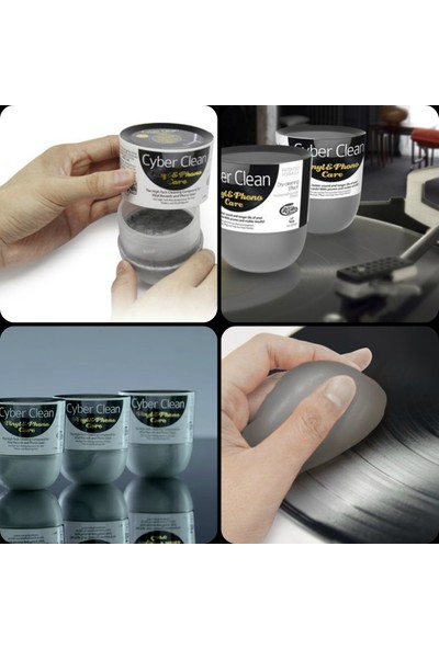 Cyber Clean - Vinyl & Phono Care ( Plak & Pikap Temizleme Hamuru) Cyber Clean - Vinyl & Phono Care ( Plak & Pikap Temizleme Hamuru)