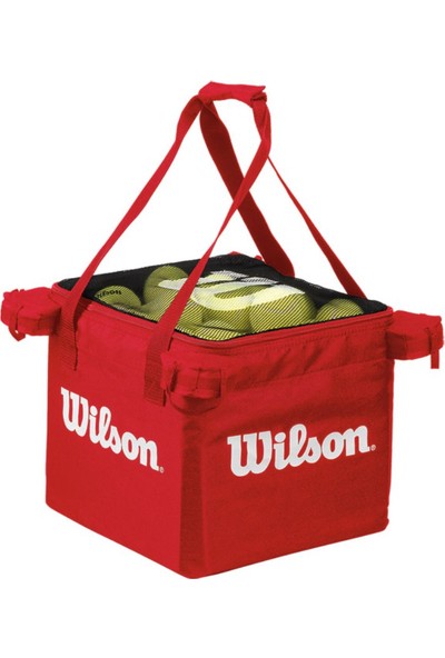 Wilson Tenis Top Arabası - TEACHING CART - Kırmızı (WRZ541300) Wilson Tenis Top Arabası - TEACHING CART - Kırmızı (WRZ541300)