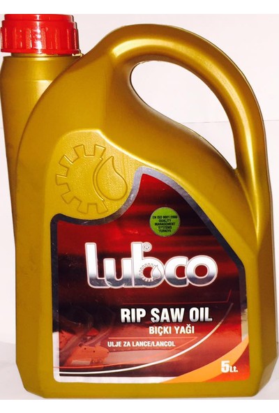 Lubco Testere Motoru Bıçkı Yağı 4Lt Lubco Testere Motoru Bıçkı Yağı 4Lt