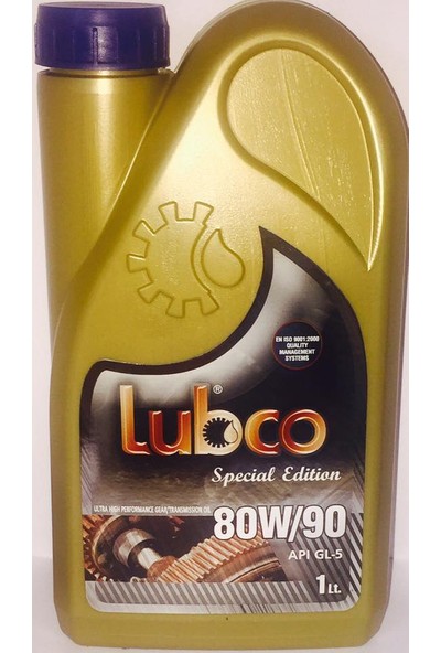 Lubco 80W90 Mekanik Dişli Yağı 1Lt Lubco 80W90 Mekanik Dişli Yağı 1Lt