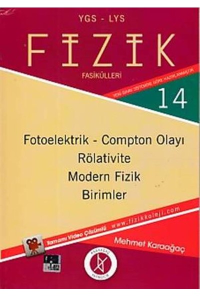 Karaağaç Ygs-Lys Fizik Fasikülleri 14 Karaağaç Ygs-Lys Fizik Fasikülleri 14