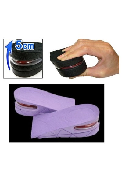 Wildlebend Hava Yastıklı Boy Uzatıcı Tabanlık MOR Renk (5 CM) - 40 Numara Wildlebend Hava Yastıklı Boy Uzatıcı Tabanlık MOR Renk (5 CM) - 40 Numara