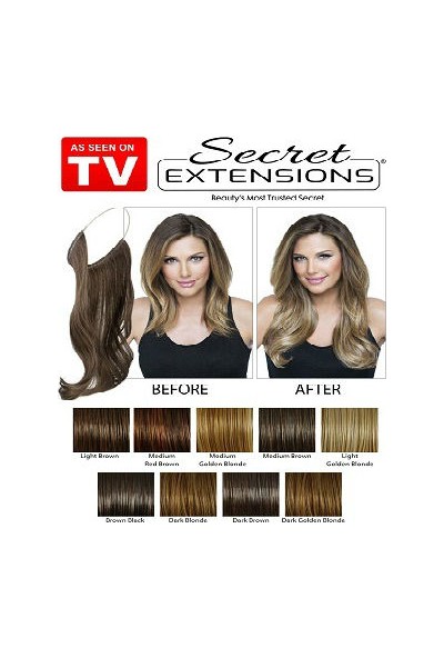Wildlebend Secret Extensions Sihirli Saçlar - Altın Sarı