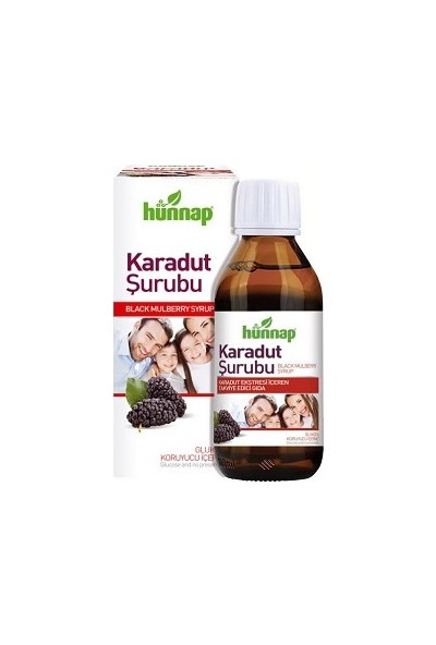 Hünnap Karadut Şurubu