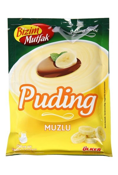 Ülker Bizim Mutfak Muzlu Puding 125 Gr Ülker Bizim Mutfak Muzlu Puding 125 Gr