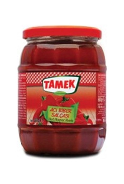 Tamek Acılı Biber Salç.(22-24Bx) 580 Cc ( 540 Gr)