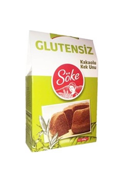 Söke Kakaolu Kek Unu Glutensiz 225 Gr