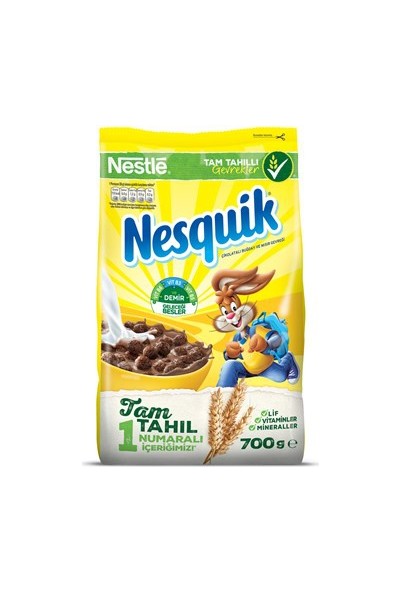 Nesquik Çikolatalı Mısır Gevreği 700 Gr Nesquik Çikolatalı Mısır Gevreği 700 Gr