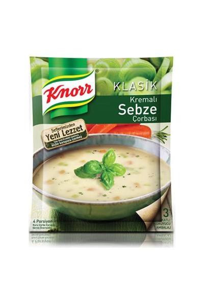 Knorr Klasik Kremalı Sebze Çorbası 65 Gr