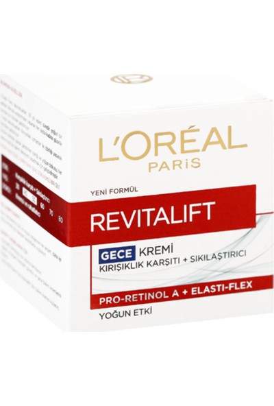 L'Oréal Paris Dermo Expertise Revitalift 50 Ml Gece Kremi