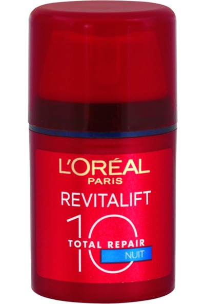 L'Oréal Paris Dermo Expertise Revitalift 10 Total Repair 50 Ml Gece Kremi