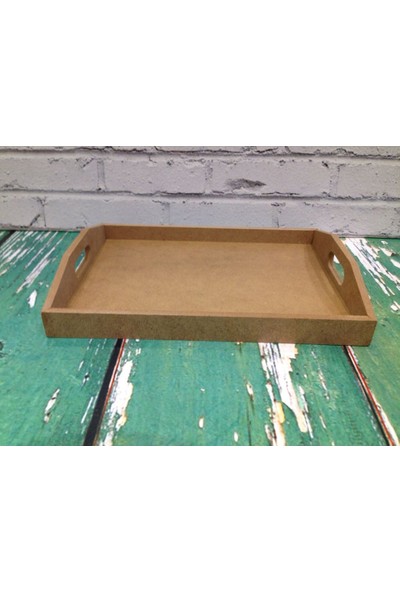 Hureggo Concept Ahşap Boyamalık Tepsi