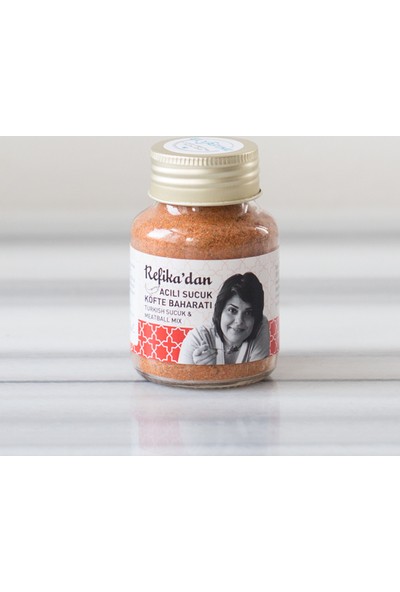 Refikadan Acılı Sucuklu Köfte Baharatı - 140 cc.