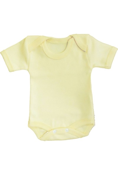 Sema Bebe Yarım Kol Badi (Body) - Sarı