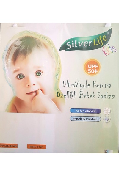 Silverlife Uv Korumalı Bebek Şapkası