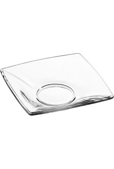 Paşabahçe 6'Lı Kare Çay Tabağı