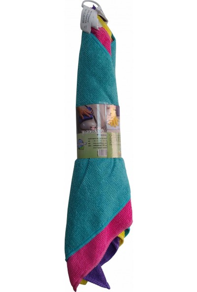 Pozitif Mikrofiber Bez Havlu 4'lü