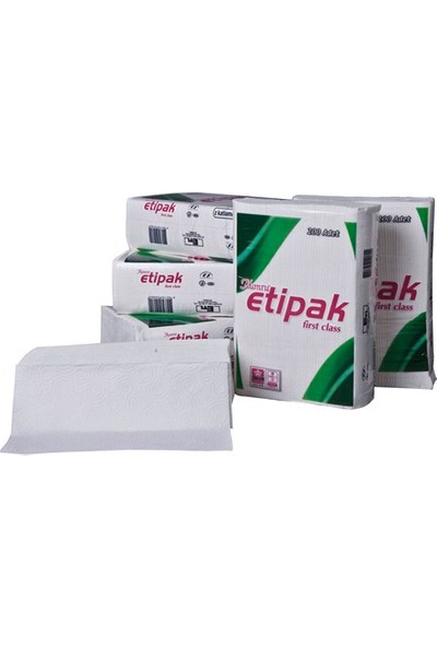 Etipak Z Katlama Dispenser Havlu 23 x 23, 5 Cm - Koli İçi 20 Adet