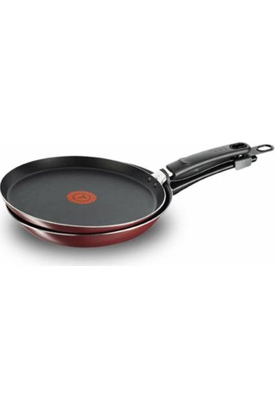Tefal Simplicity 24 Cm Tava Ve 25 Cm Krep Tavası Tefal Simplicity 24 Cm Tava Ve 25 Cm Krep Tavası